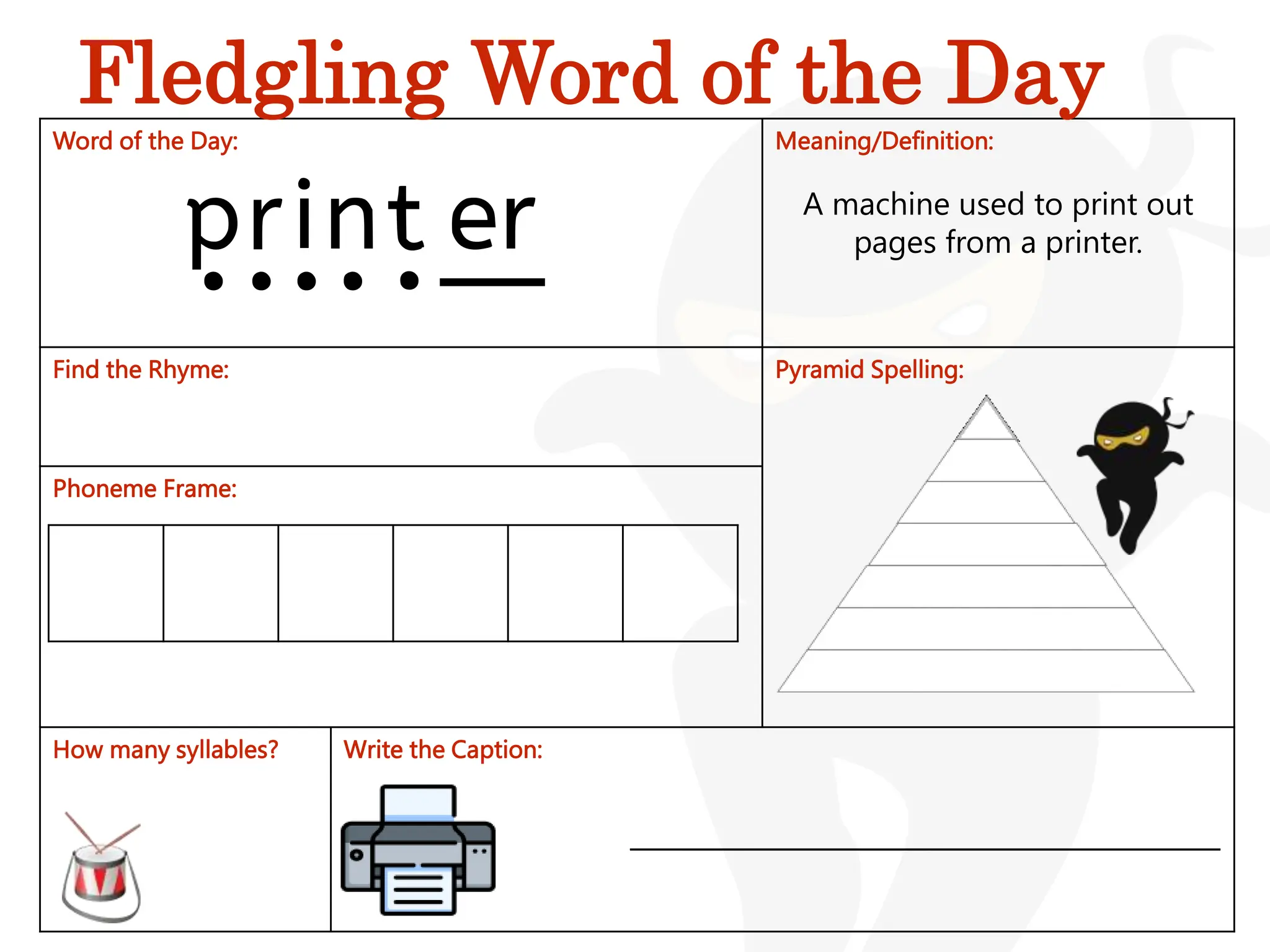 Word Of The Day Powerpoint Slides For Free.pptx