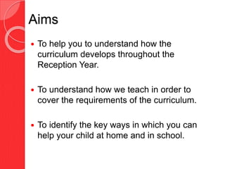 Foundation Stage Curriculum Expectations Presentation | PPTX