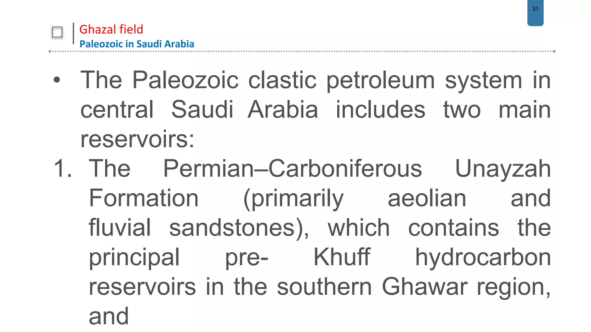 Paleozoic in saudi arabia | PPTX