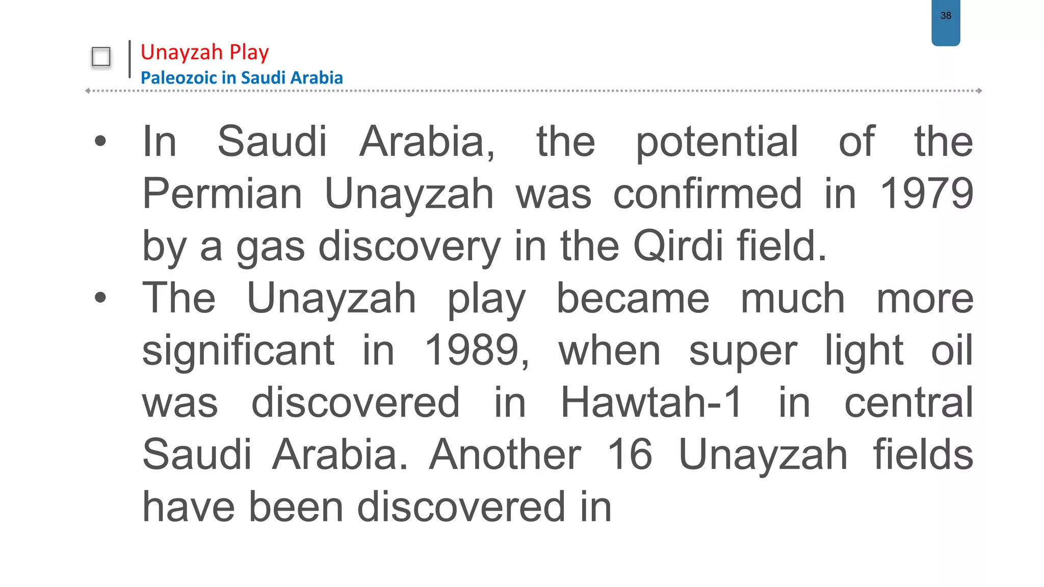 Paleozoic in saudi arabia | PPTX
