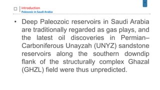 Paleozoic in saudi arabia | PPTX