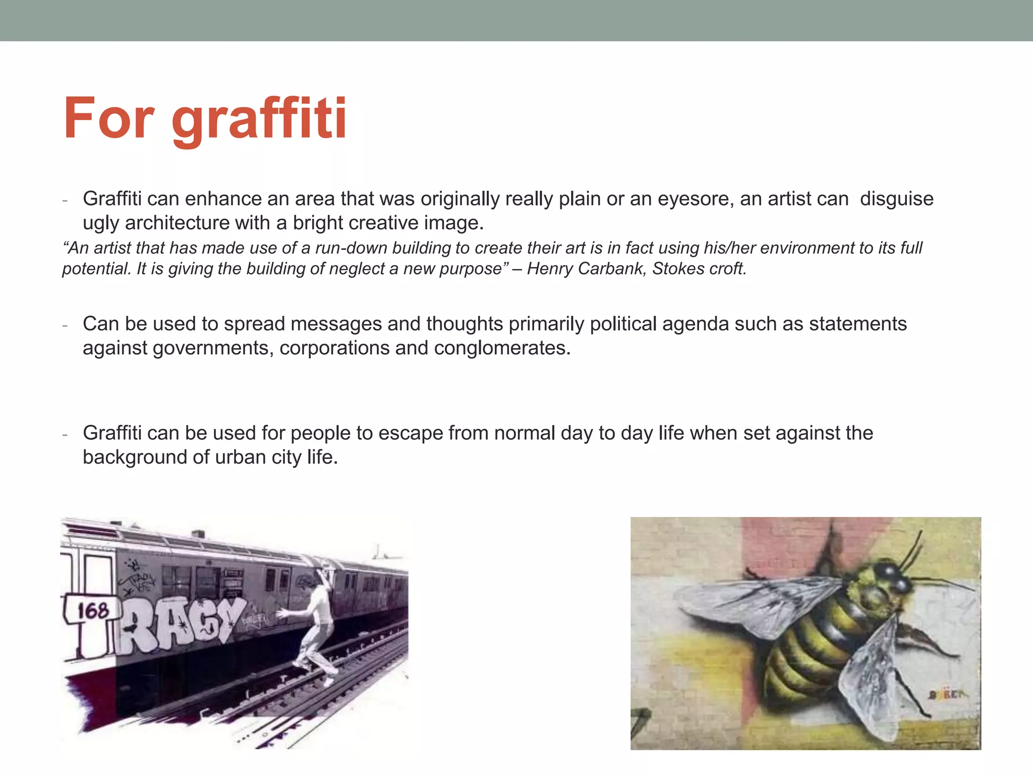 Graffiti presentation | PPTX