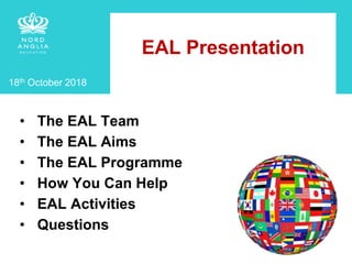 EY&I EAL Coffee Morning 18.10.18 | Educational Assessment | Education