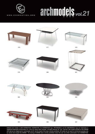 Archmodels vol 21 | PDF