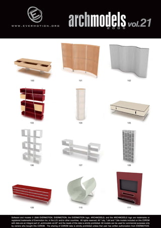 Archmodels vol 21 | PDF