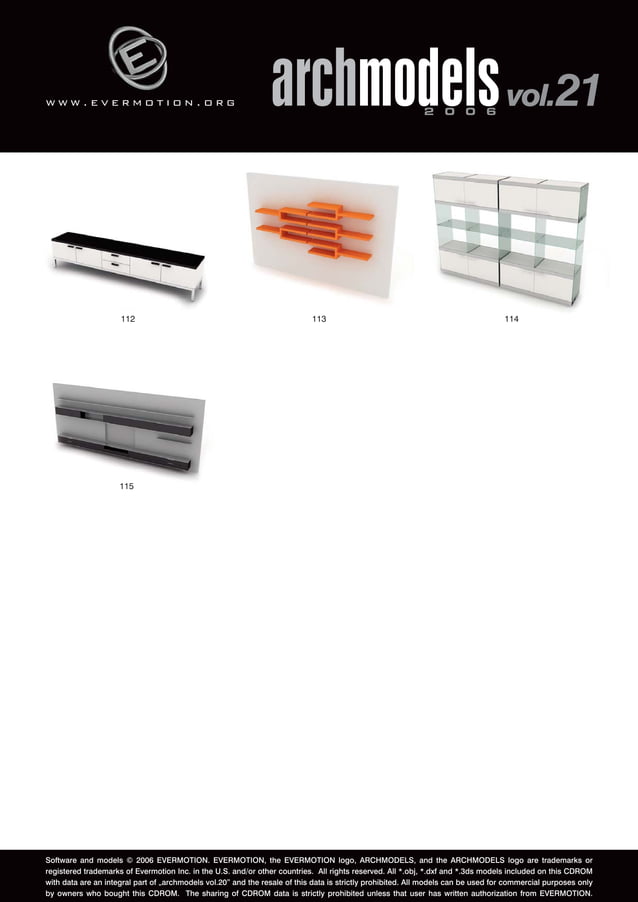 Archmodels vol 21 | PDF