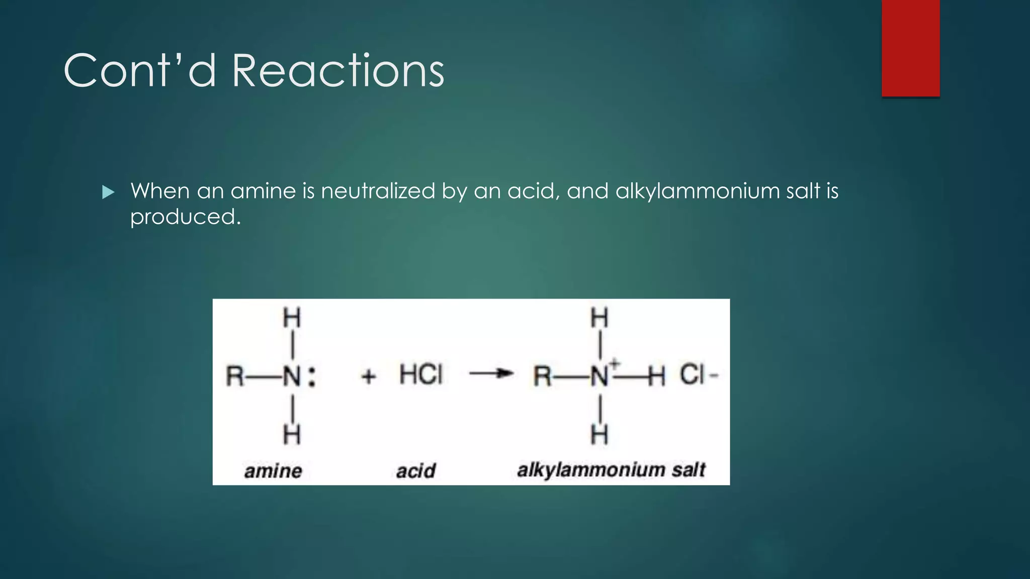 ALL ABOUT AMINES ! (chemistry) | PPTX