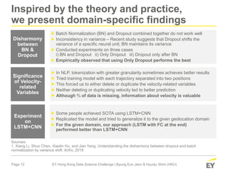 1st Place in EY Data Science Challenge | PPT