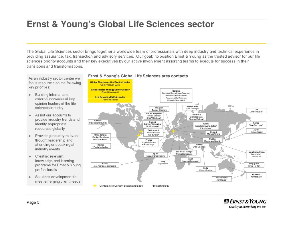 Ernst & Young’s Global Life