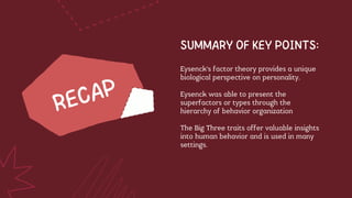 EYSENCK BIOLOGICALLY BASED FACTOR THEORY.pdf