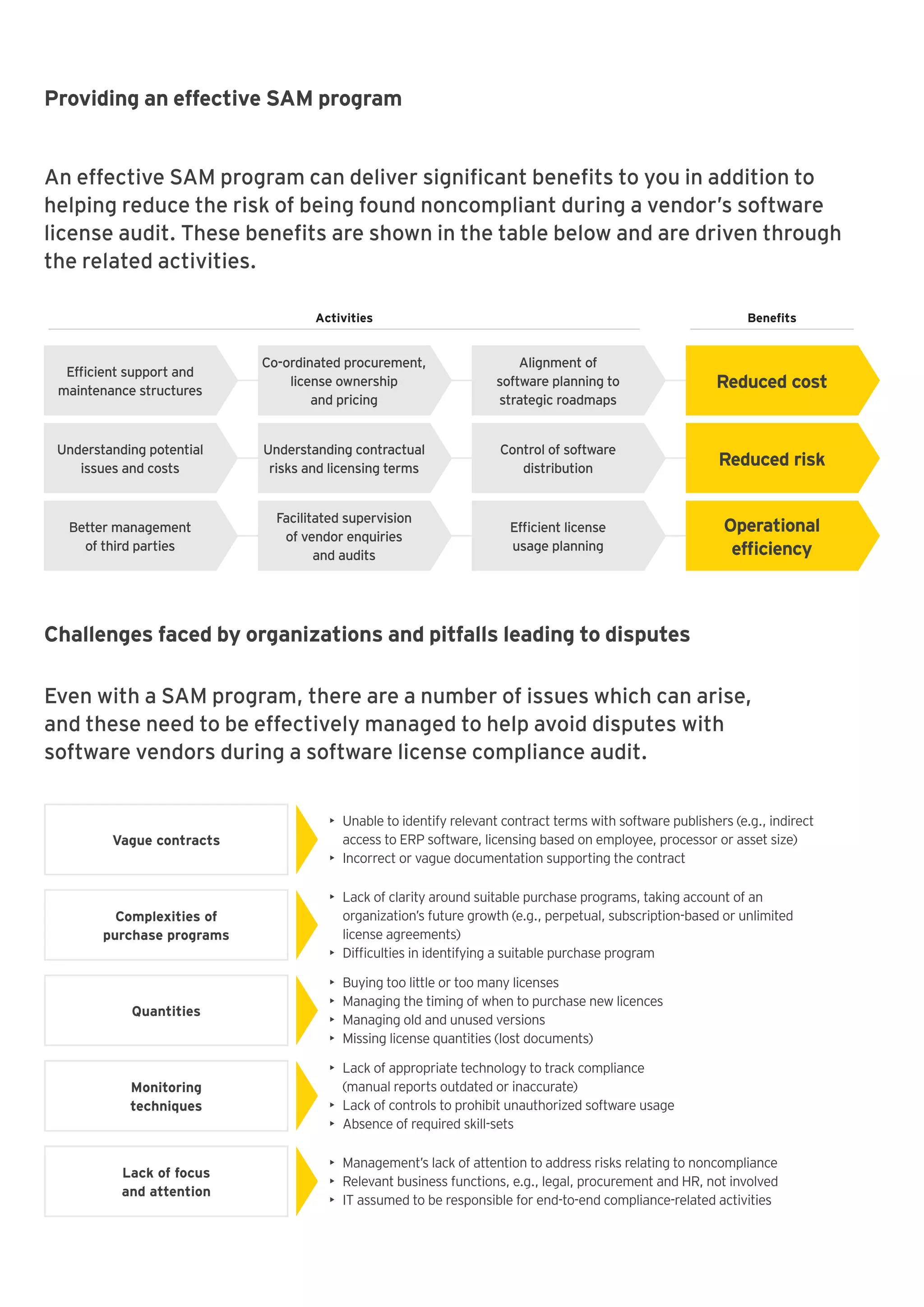 EY Software Asset Management Advisory | PDF