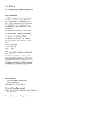 E&Y The New Global Mindset | PDF