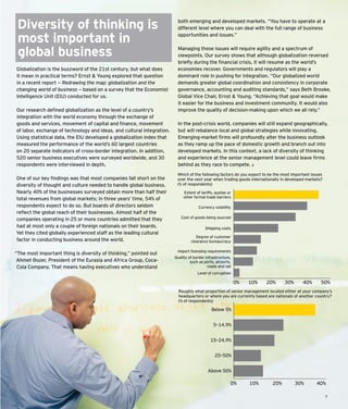 E&Y The New Global Mindset | PDF