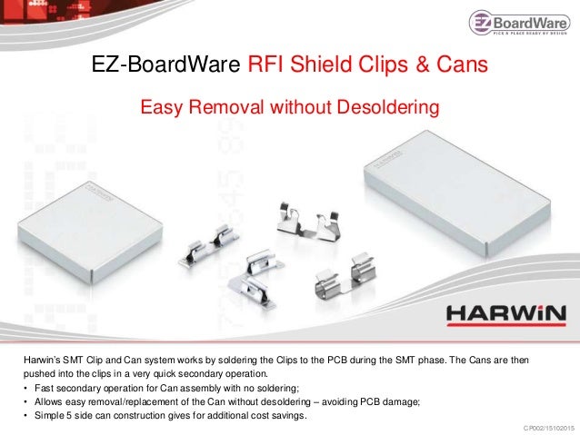 Ez-Shield clips and cans PTM