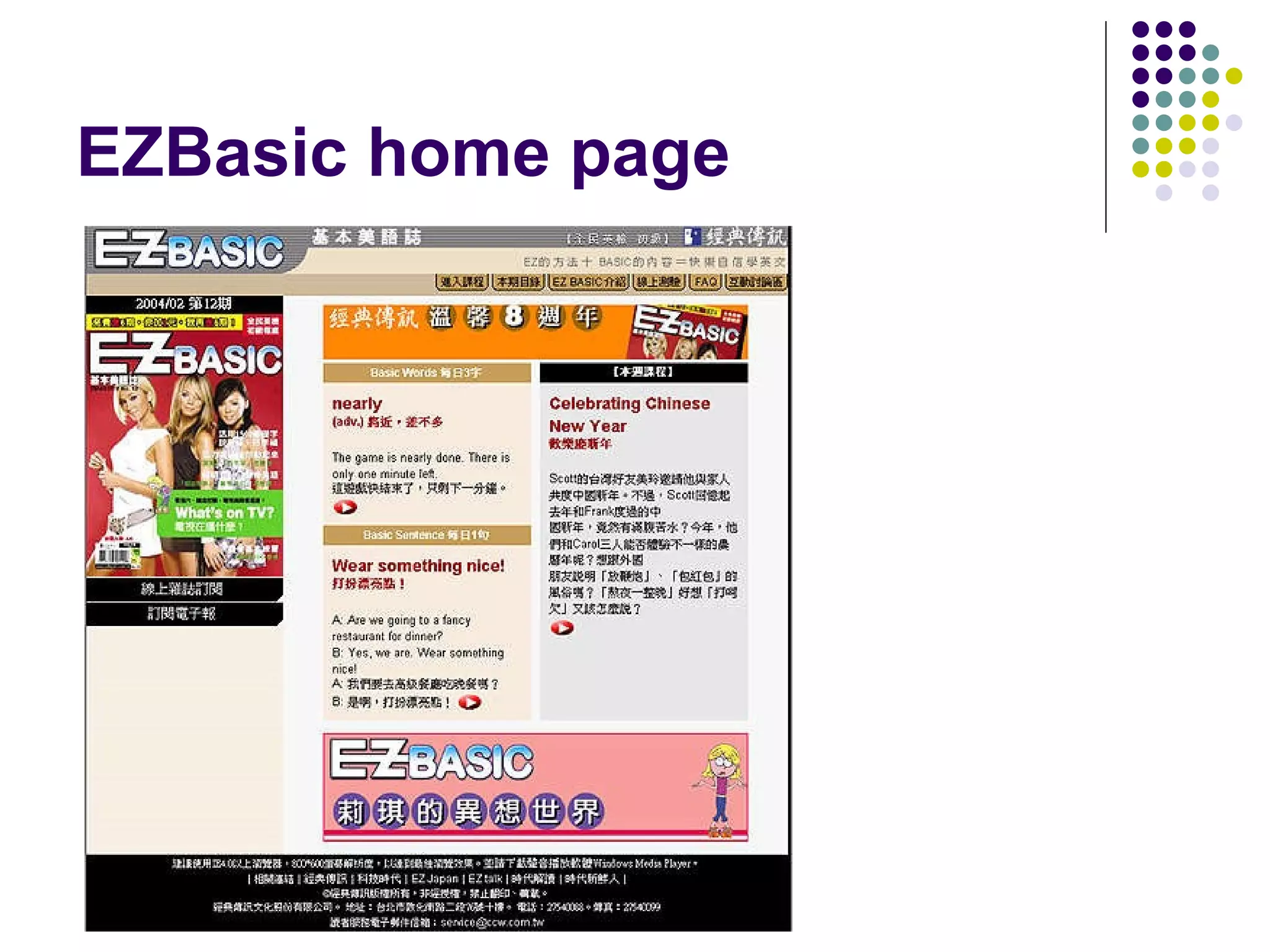 Ez basic website | PPT