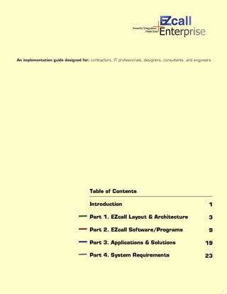 EZcall implementation_guide | PDF