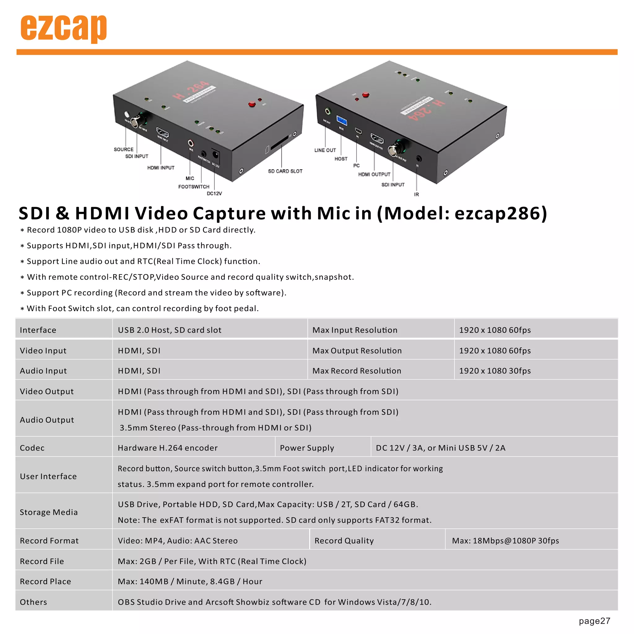 Ezcap product catalogue2020 | PDF