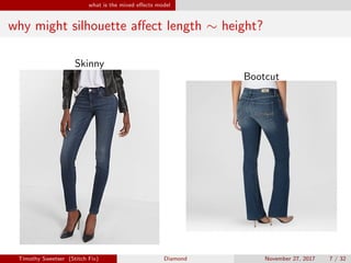 Diamond mixed effects models in Python | PPT
