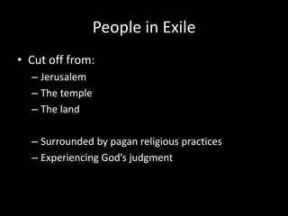 Ezekiel and daniel | PPTX