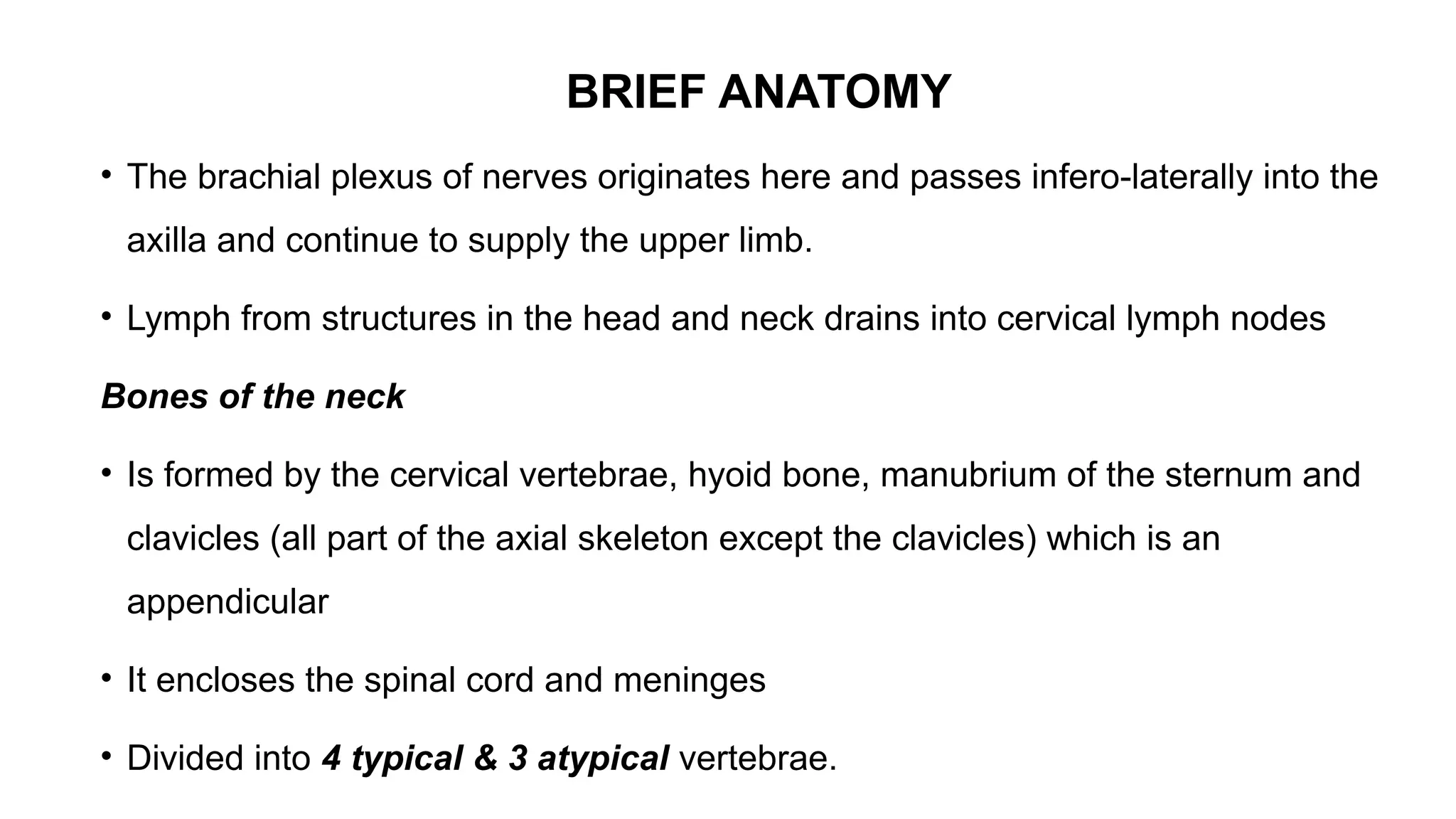 RADIOGRAPHIC TECHNIQUE ON CERVICAL VERTEBRAE AND THORACIC INLET | PPTX