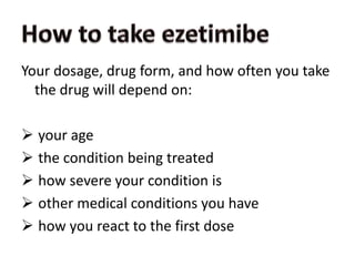 Ezetimibe | PPTX