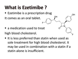 Ezetimibe | PPTX