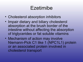 Ezetimibe And Lipids - Dr Vivek Baliga Reviews | PPT
