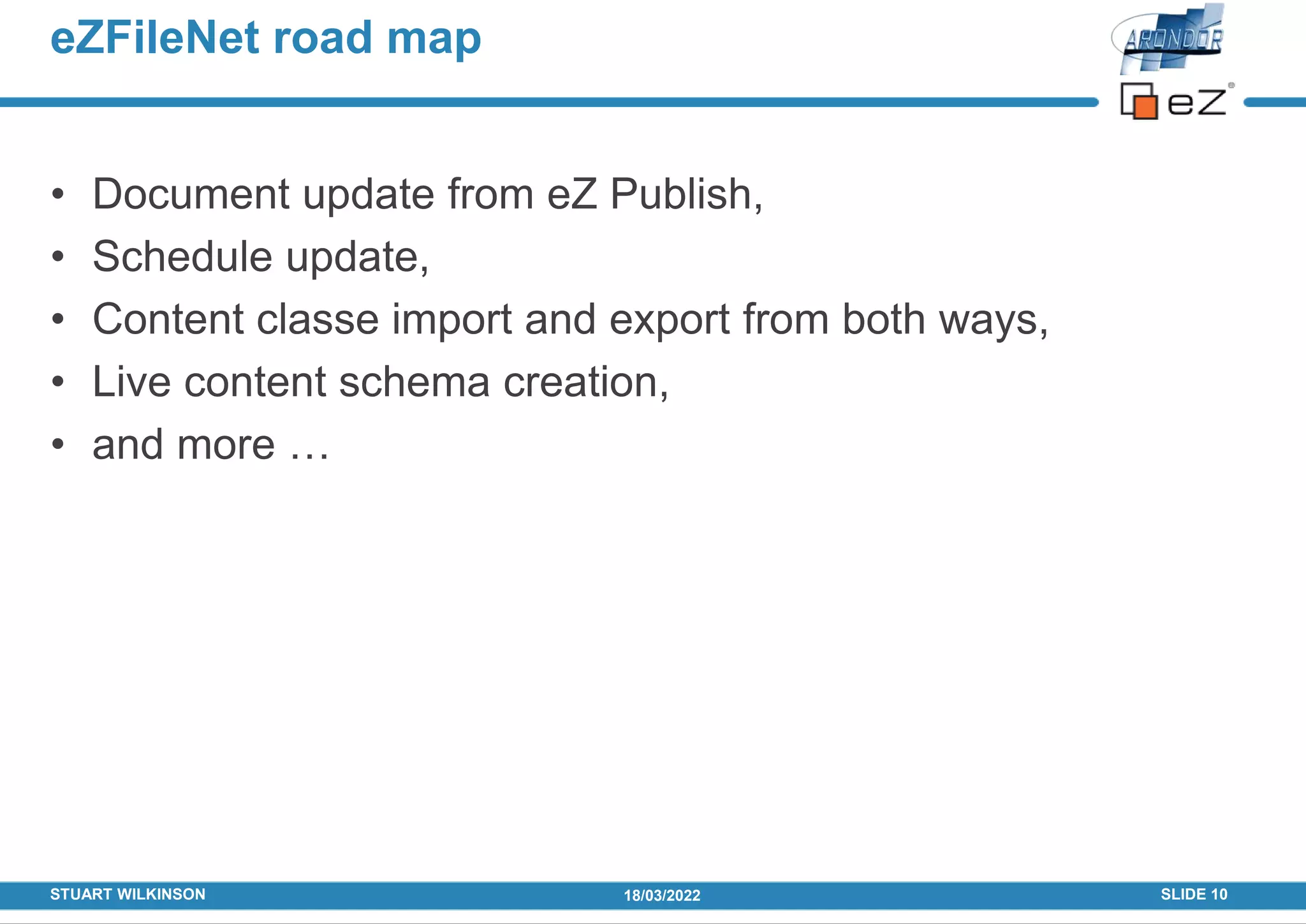 eZ Connector for IBM FileNet presentation | PPTX