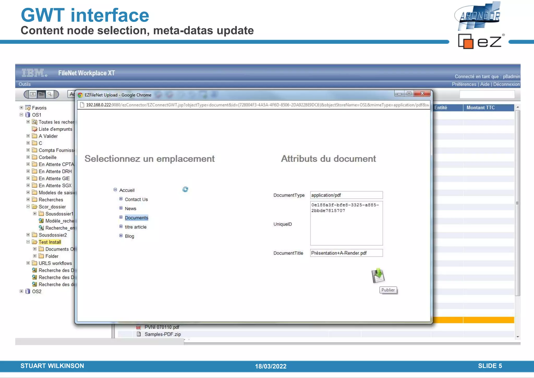 eZ Connector for IBM FileNet presentation | PPT