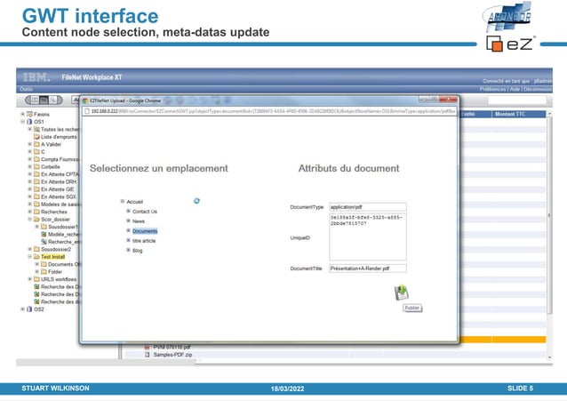 eZ Connector for IBM FileNet presentation | PPT