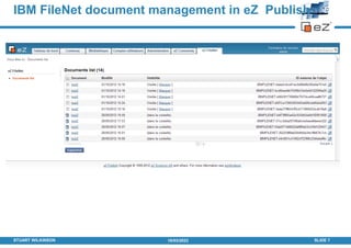 eZ Connector for IBM FileNet presentation | PPT