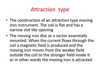 moving iron instrument | PPTX