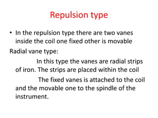 moving iron instrument | PPTX