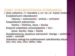 Ezinye izinguquko zemisindo | PPTX