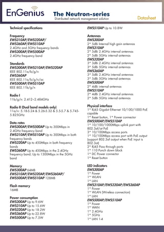 ezMaster Neutron solution Datasheet | PDF