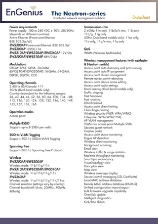 ezMaster Neutron solution Datasheet | PDF