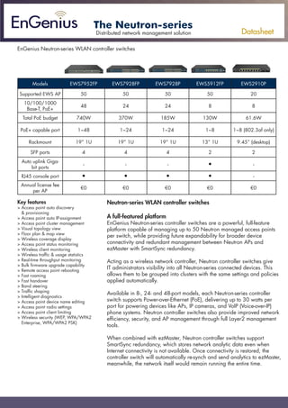 ezMaster Neutron solution Datasheet | PDF