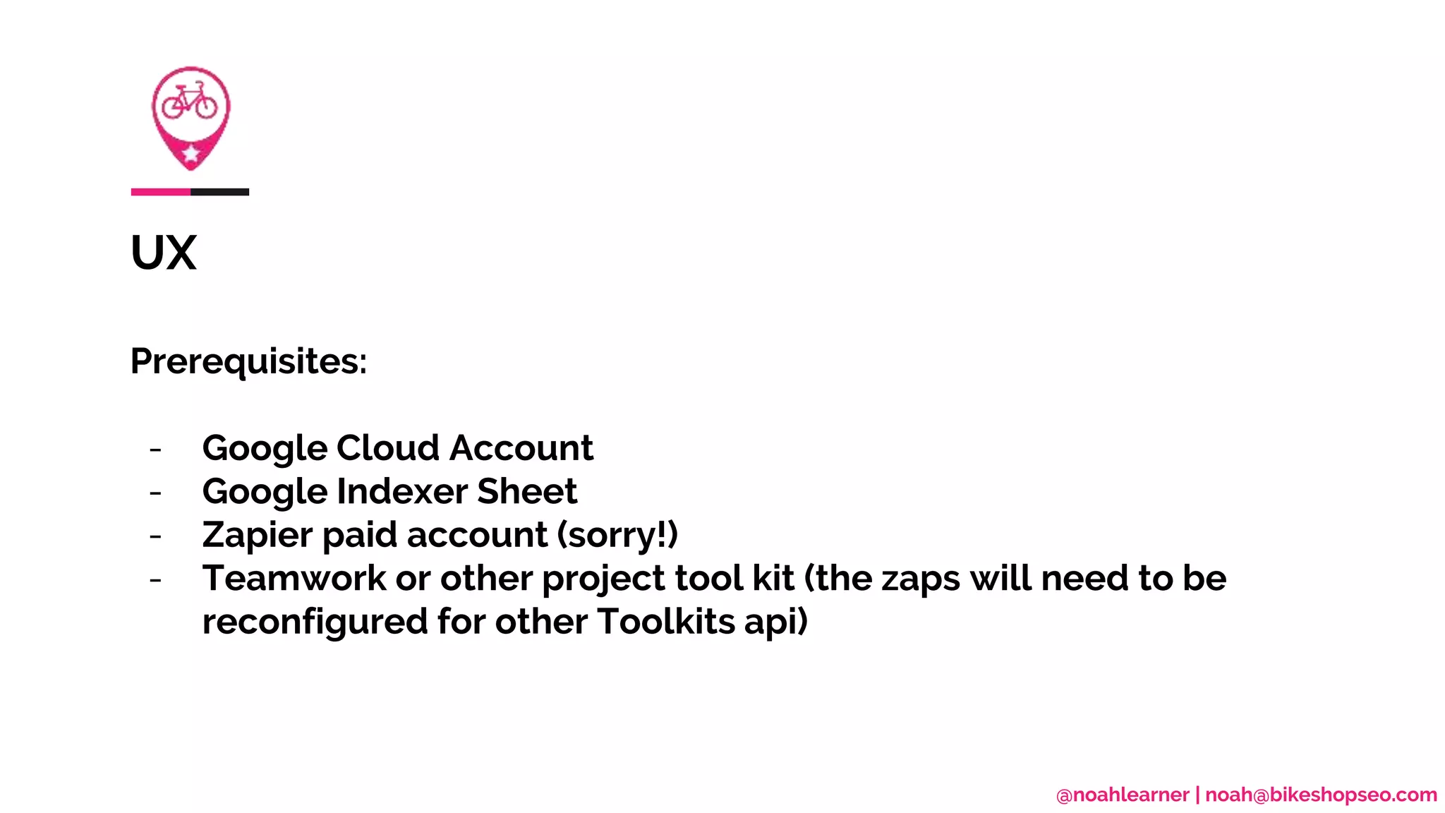 Google indexing API + Zapier + Teamwork automation | PPTX | Computing | Technology & Computing