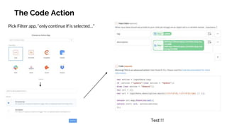 Google indexing API + Zapier + Teamwork automation | PPTX | Computing | Technology & Computing