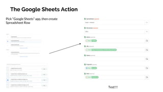 Google indexing API + Zapier + Teamwork automation | PPTX | Computing | Technology & Computing
