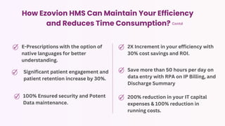 Ezovion- Pioneering India's First Complete Hospital Management system ...