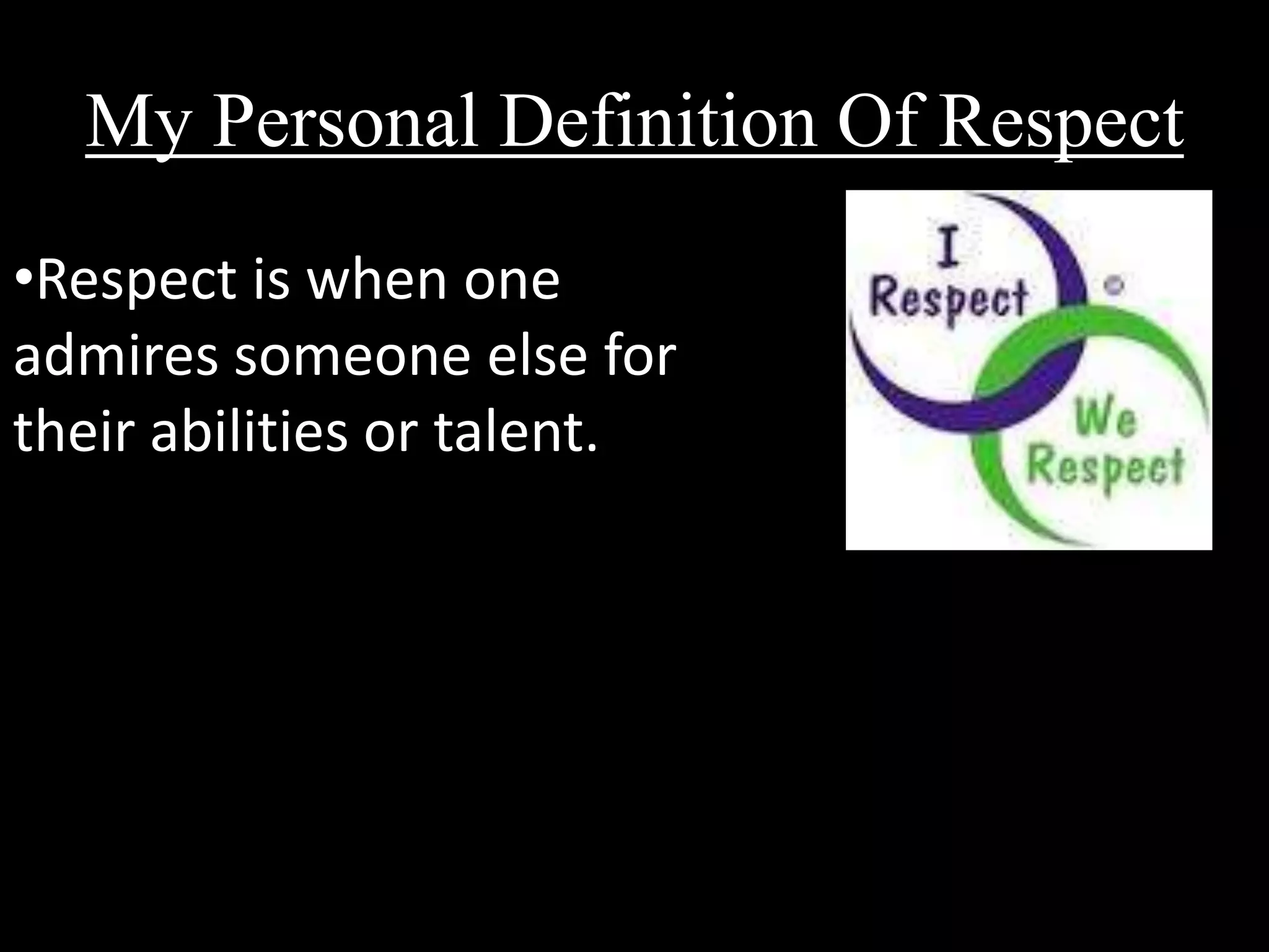 Ezra's Powerpoint Respect | PPT