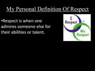 Ezra's Powerpoint Respect | PPT