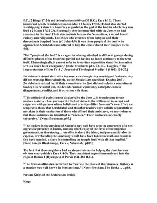 Ezra 4 commentary | PDF