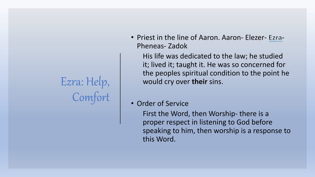 Ezra and Neh | PPT