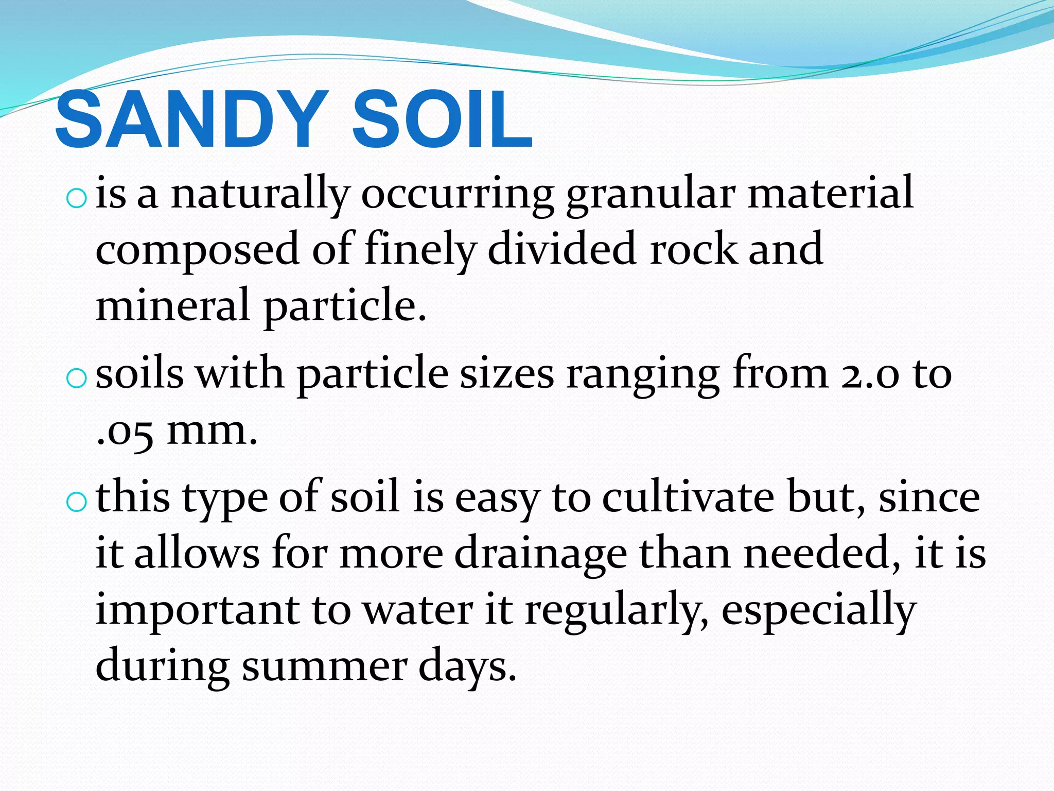 (classification of soil) | PPT
