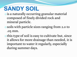 (classification of soil) | PPT