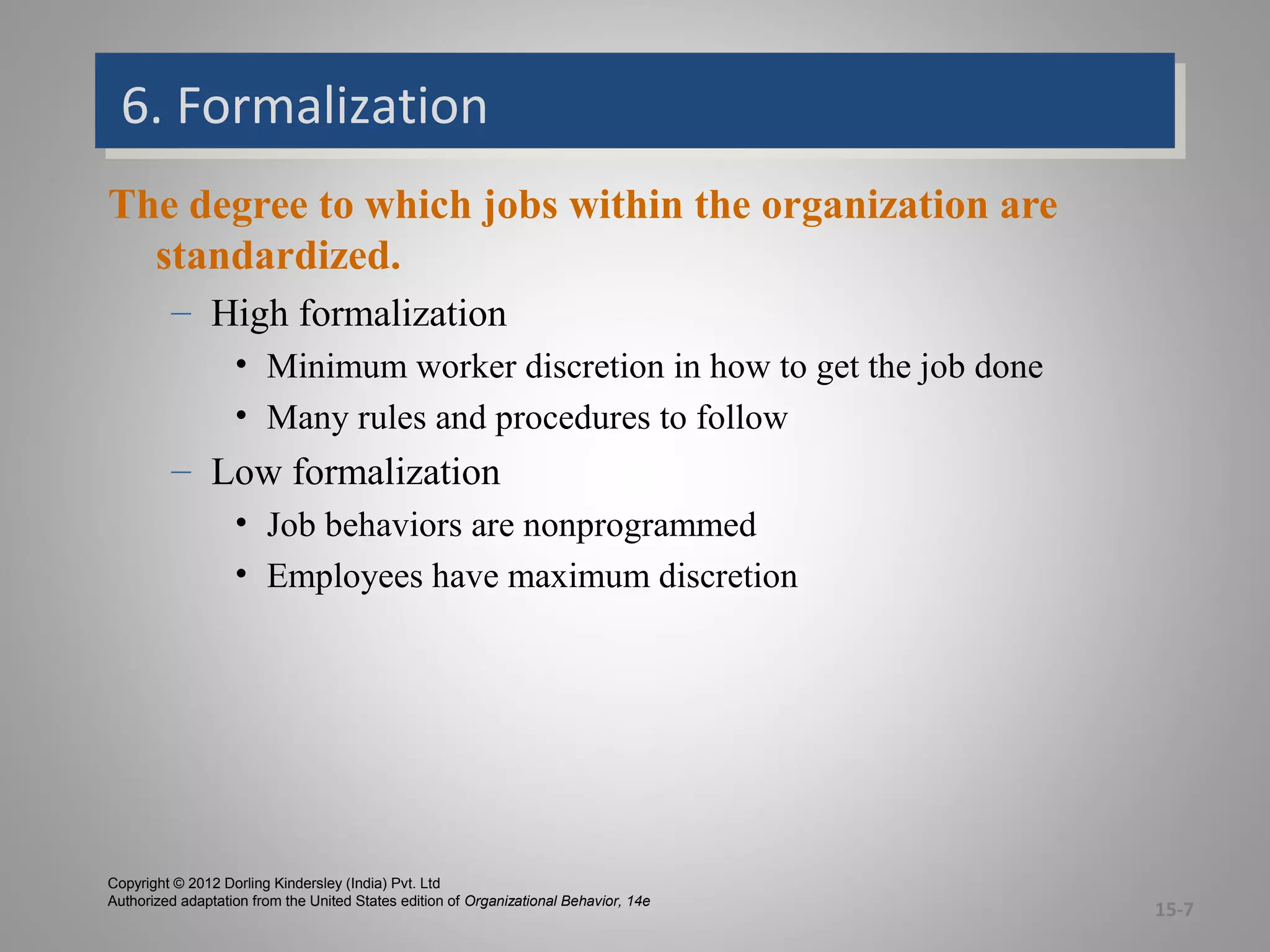 Class 15 organizational structure | PPT