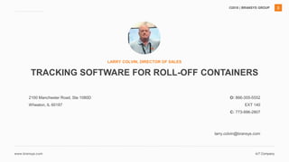 EZtoTrack - Tracking Rolloffs - Bransys - Larry Colvin | PPT