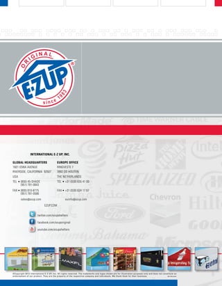 Ezup Product Catalog English 2012 Lr | PDF | Automotive
